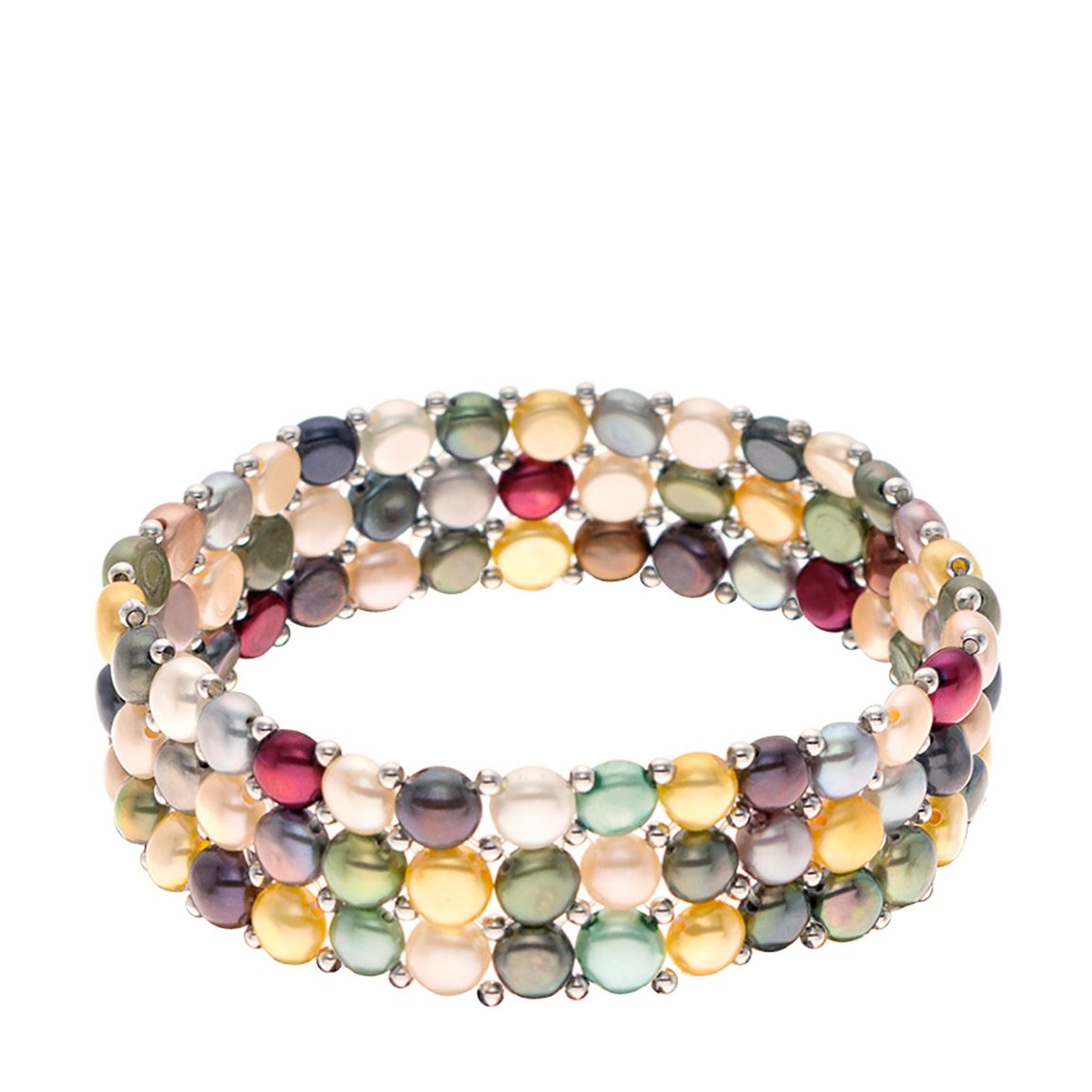 Mitzuko Multi Coloured Pearl Bracelet BrandAlley