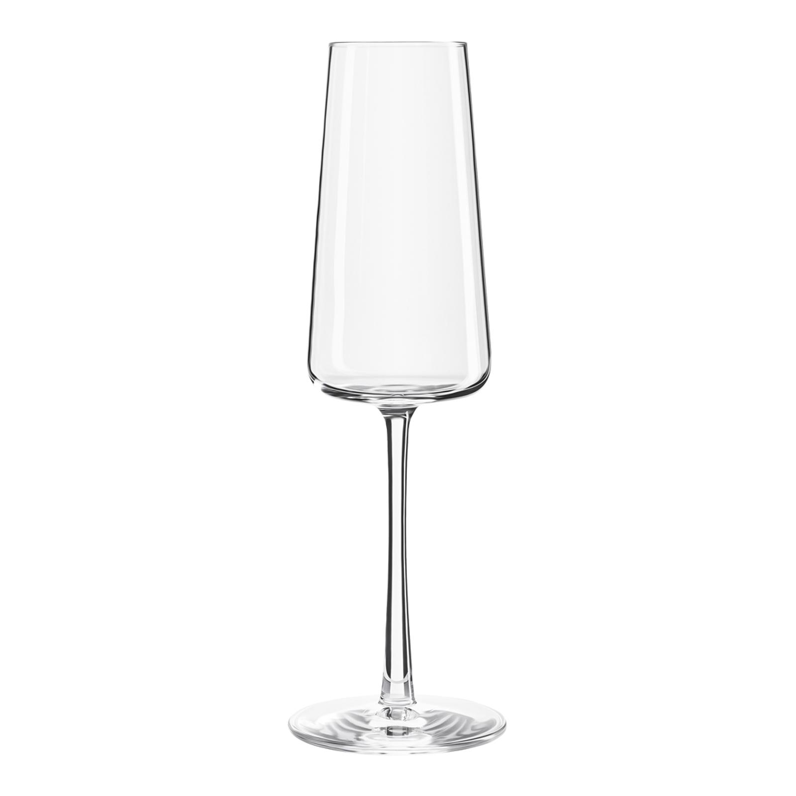 Set of 6 Power Flute Champ Glasses, 238ml - BrandAlley