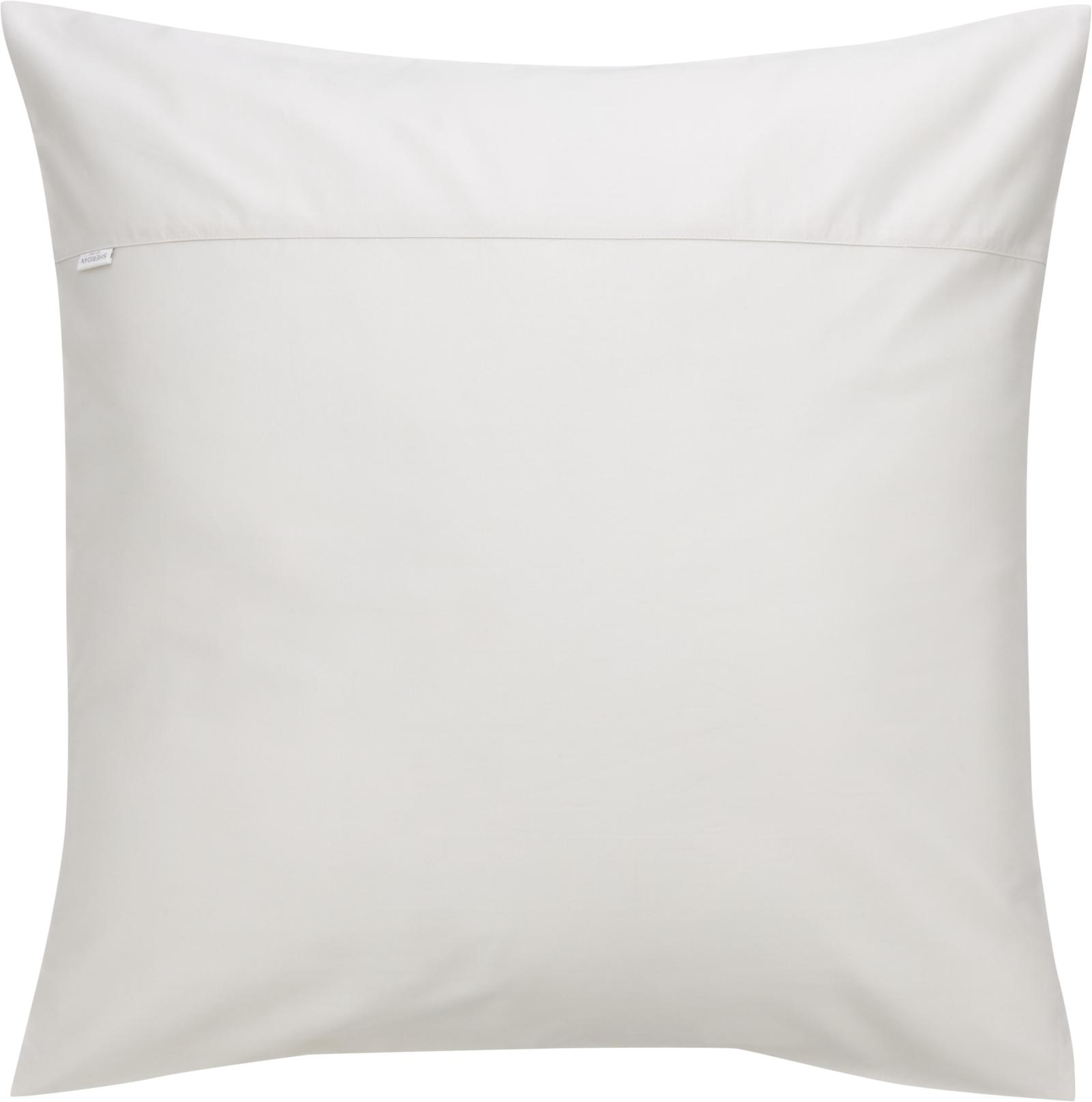 500TC Sateen Large Square Pillowcase, Chalk - BrandAlley