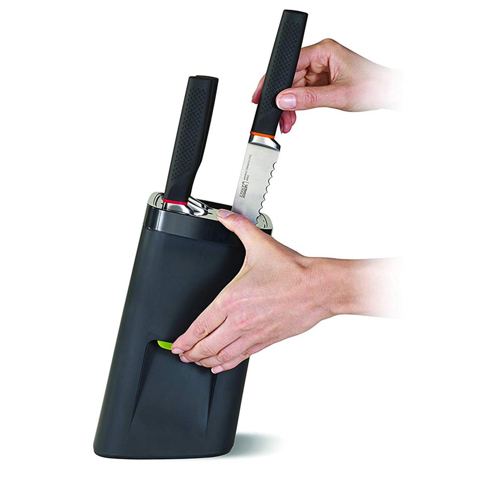 6 Piece LockBlock Knife Block Set - BrandAlley