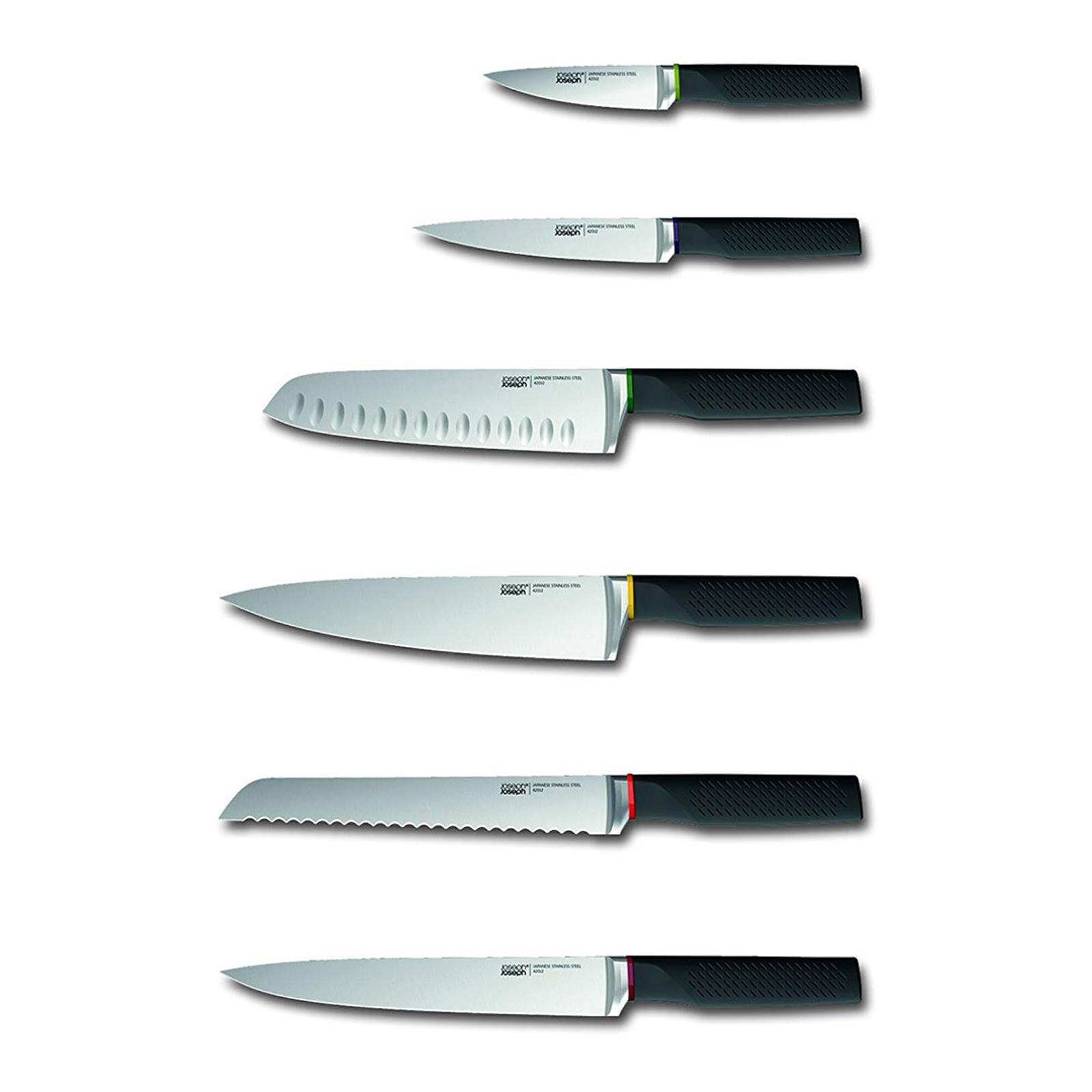 6 Piece LockBlock Knife Block Set - BrandAlley