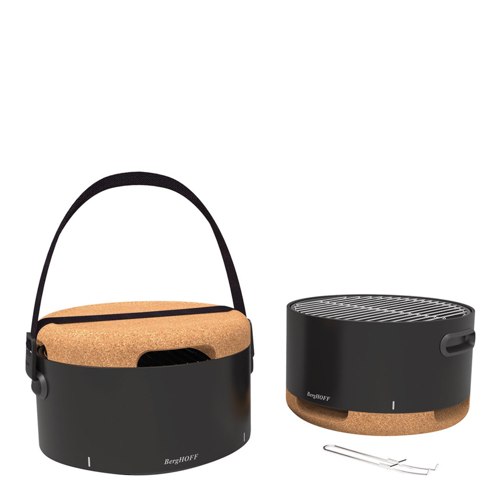 Black Portable Table Top BBQ - BrandAlley