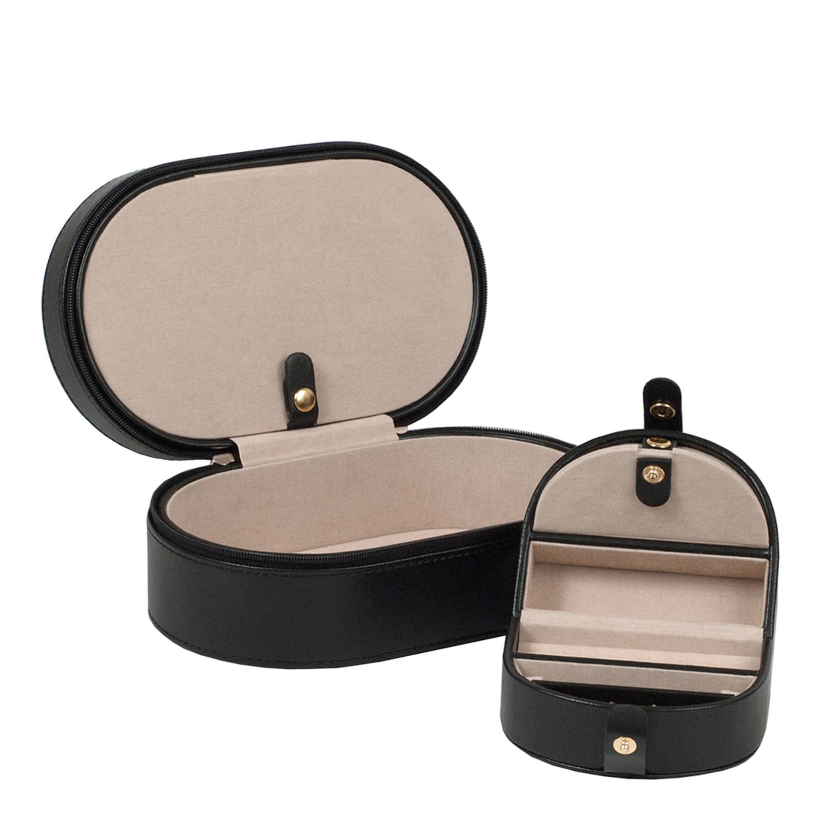 Black Heritage Vegan Leather Zip Case - BrandAlley