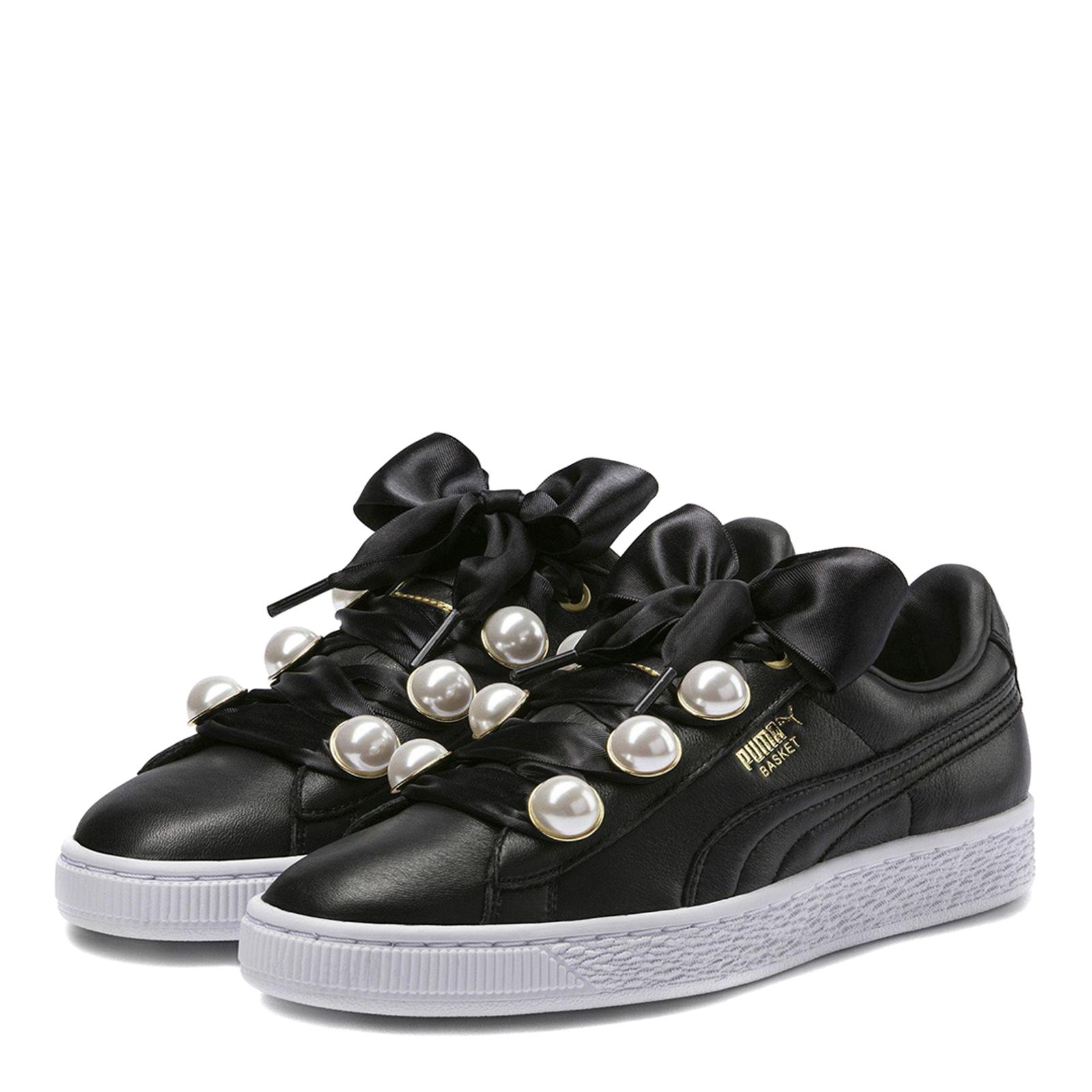 Black Basket Bling Trainers - BrandAlley