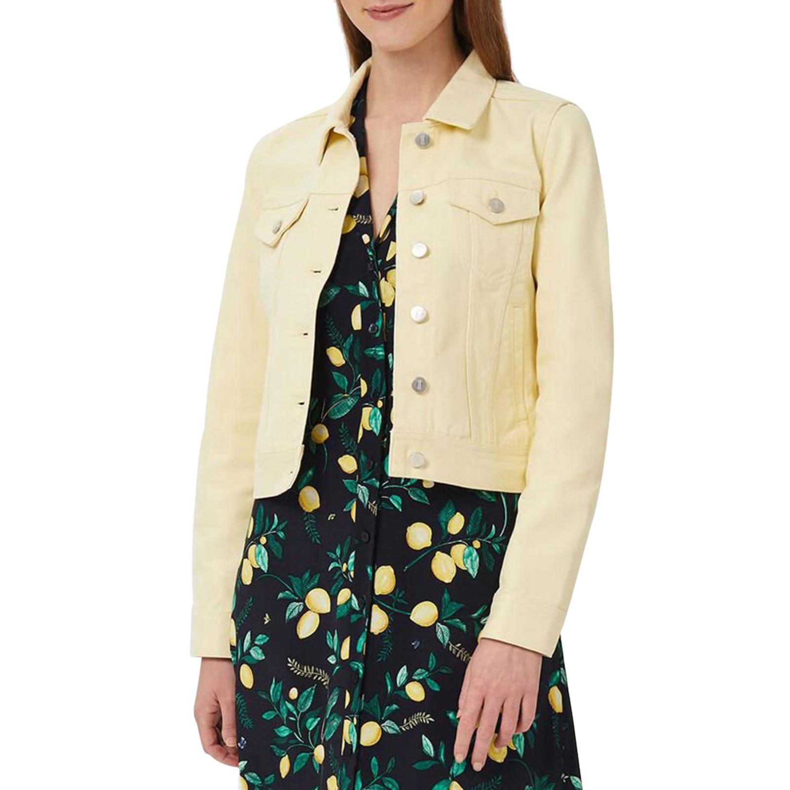 Yellow Mariam Denim Jacket - BrandAlley