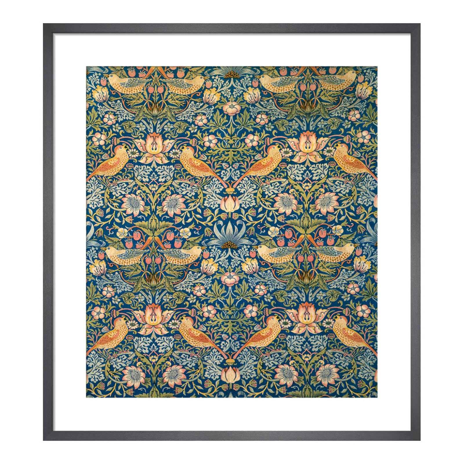 Strawberry Thief 28x35cm Framed Print - BrandAlley