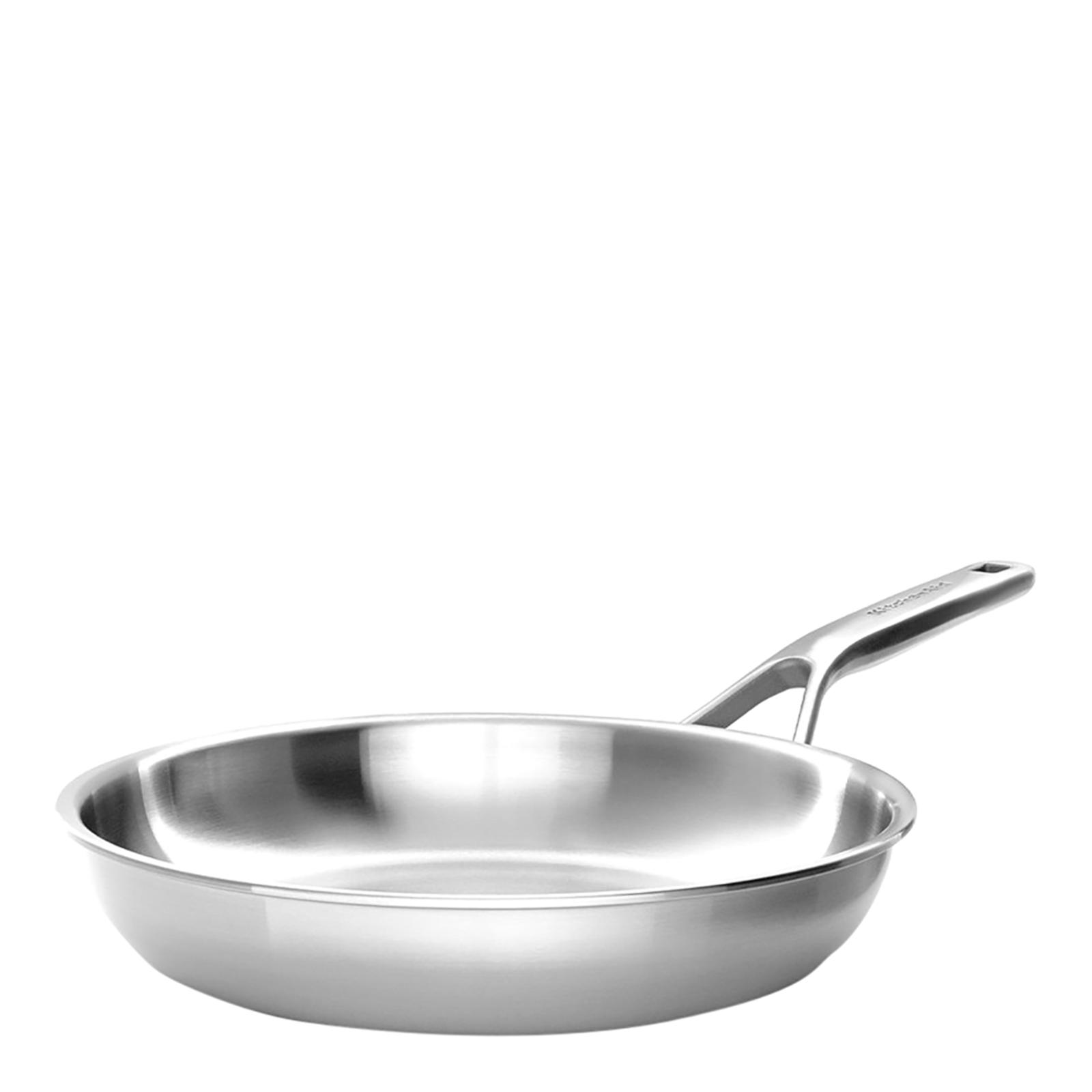 Stainless Steel Multi-Ply Open Frying Pan, 28cm - BrandAlley