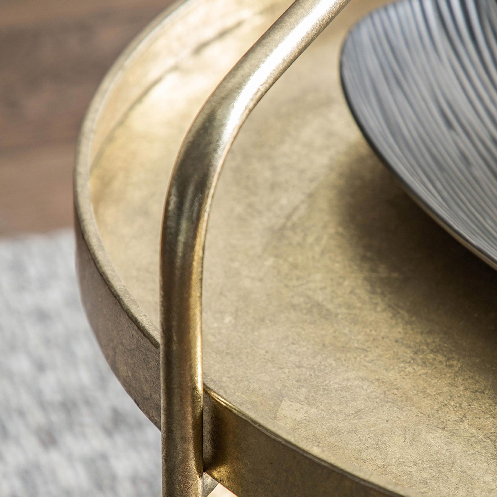 Carson Coffee Table, Gold - BrandAlley