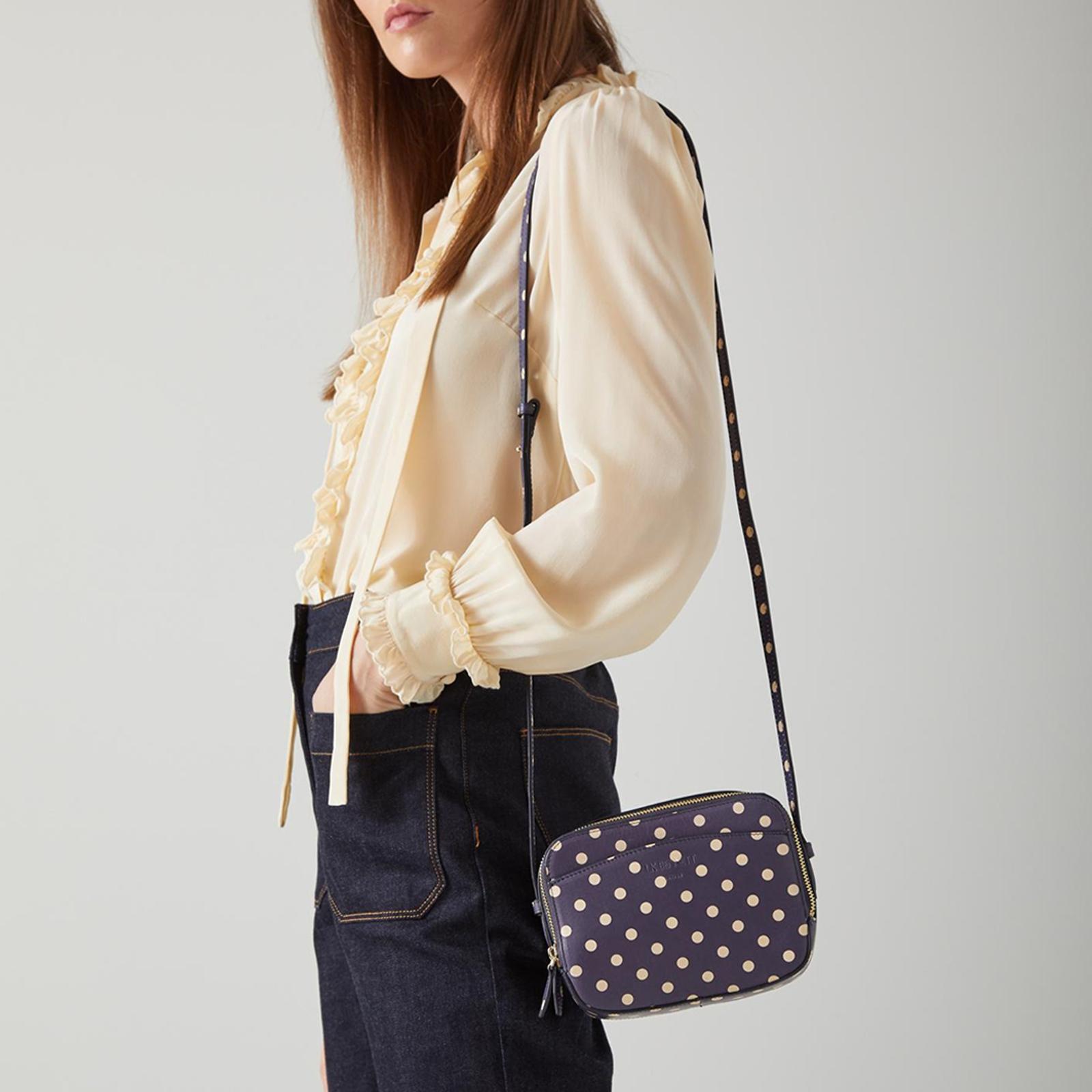 Navy Mariel Shoulder Bag - BrandAlley