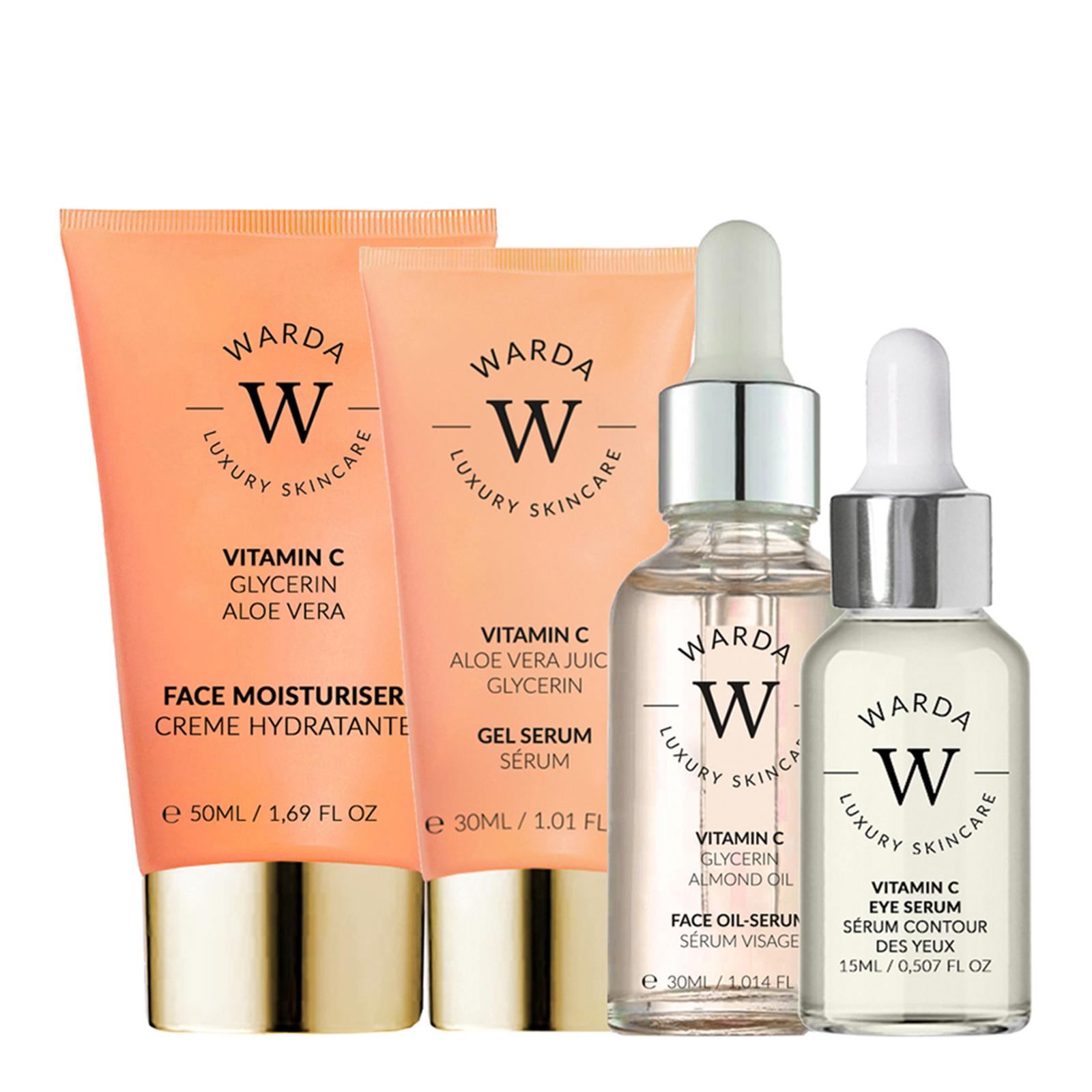 Skin Glow Boost Vitamin C Moisturiser 50M + Vitamin C Glow Boost Oil ...