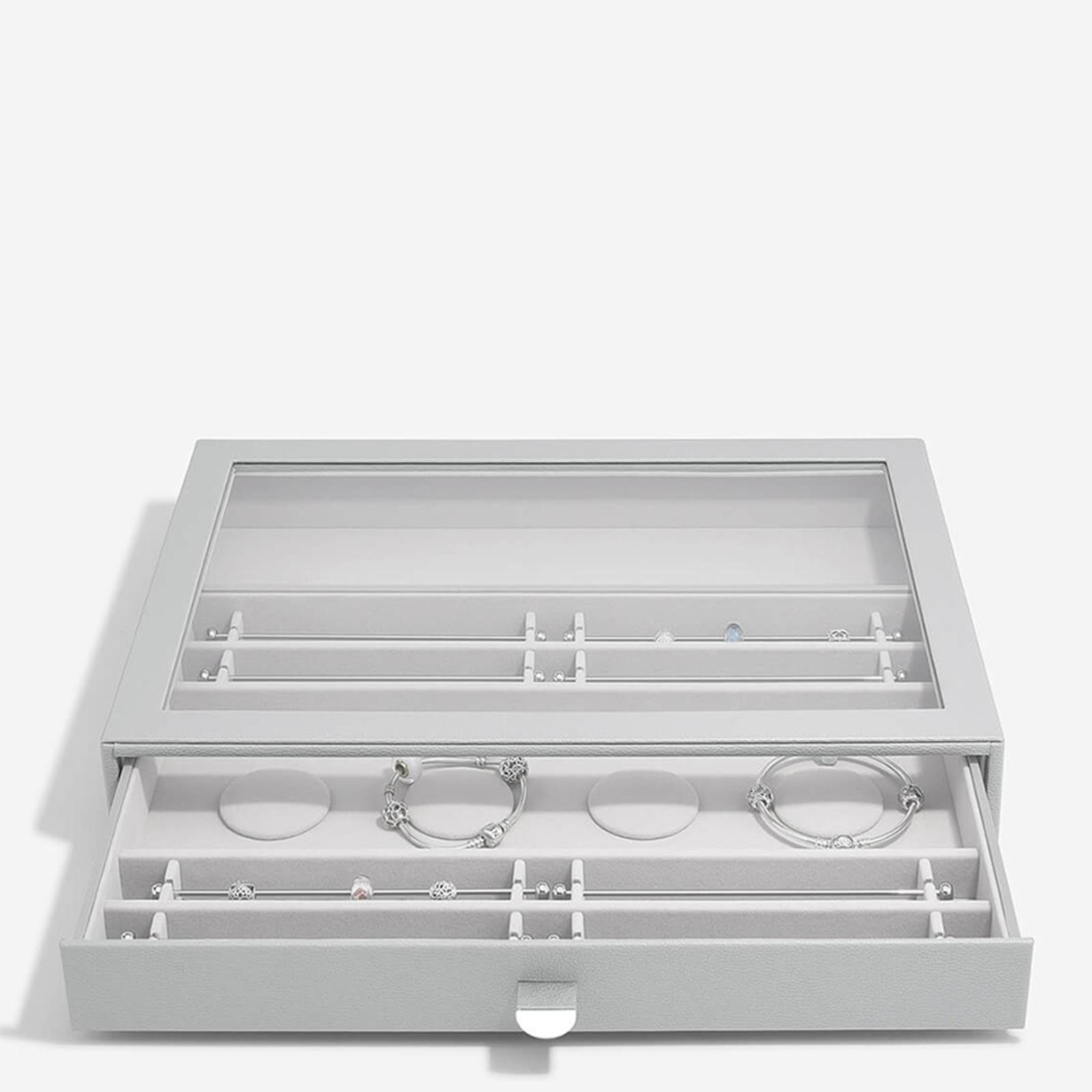 Pebble Grey Supersize Charm Display Drawer - BrandAlley