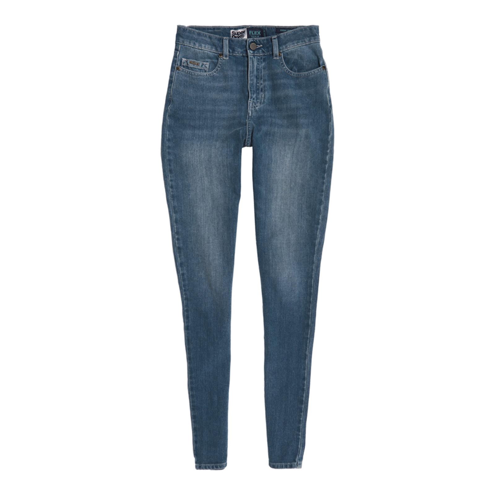 Blue Superflex Skinny Stretch Jeans - BrandAlley