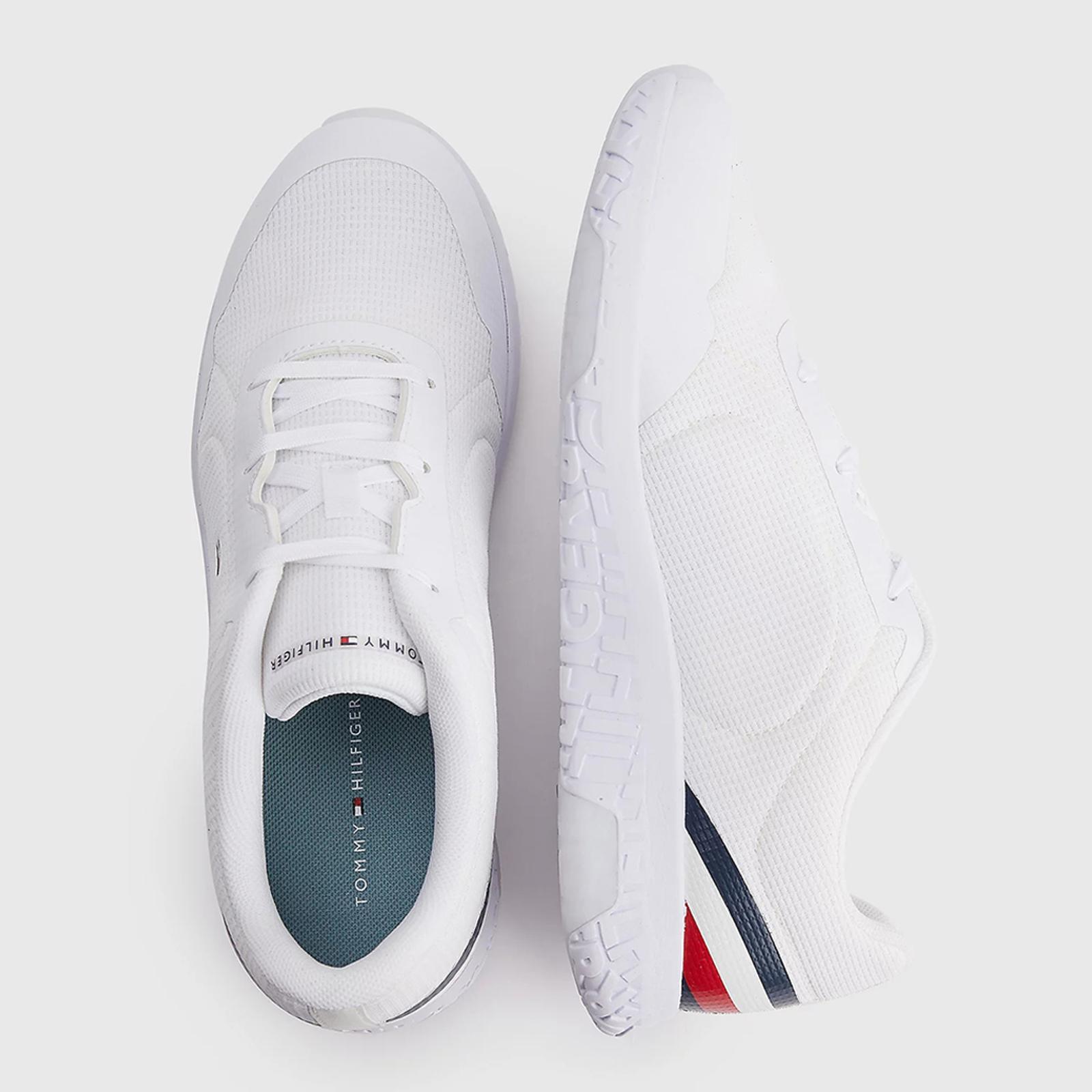 White Lightweight Running Trainers - BrandAlley