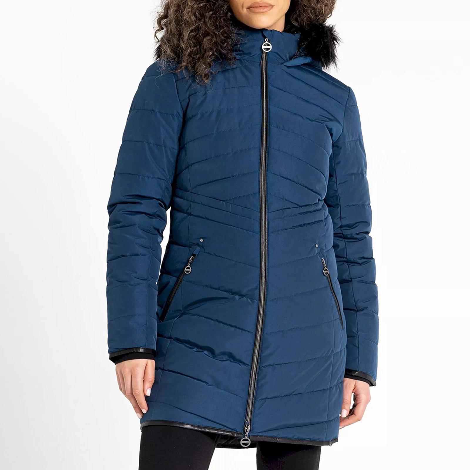 Navy Waterproof Insulated Jacket - BrandAlley