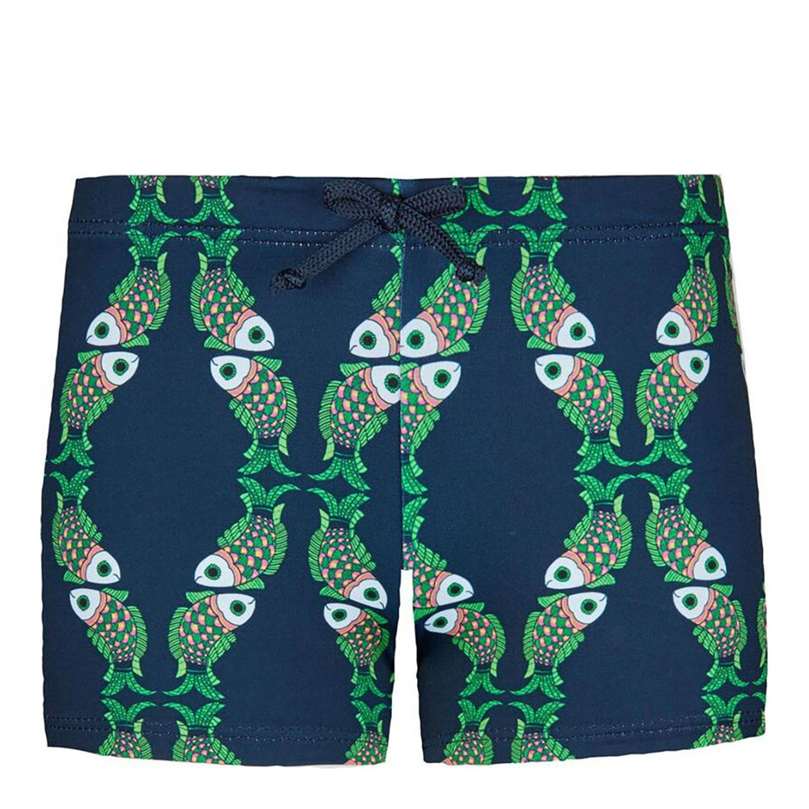 Fish Print Swim Shorts - BrandAlley