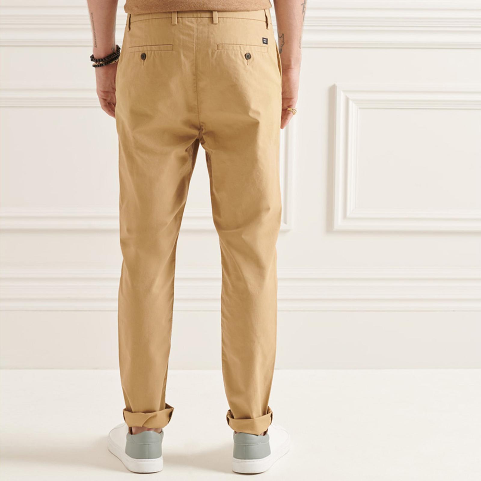 Tan Organic Cotton Chinos - BrandAlley