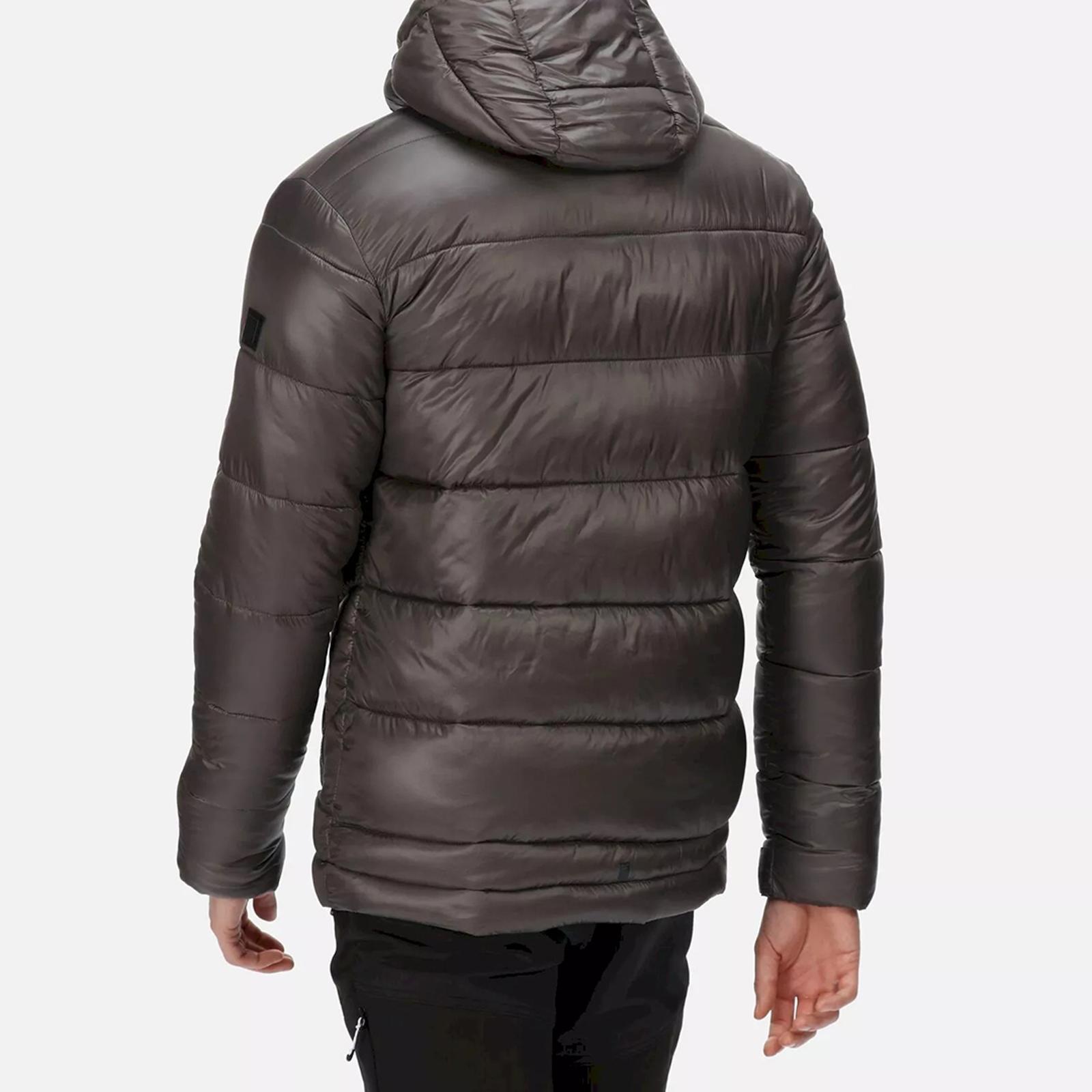 Dark Grey Padded Puffer Jacket - BrandAlley
