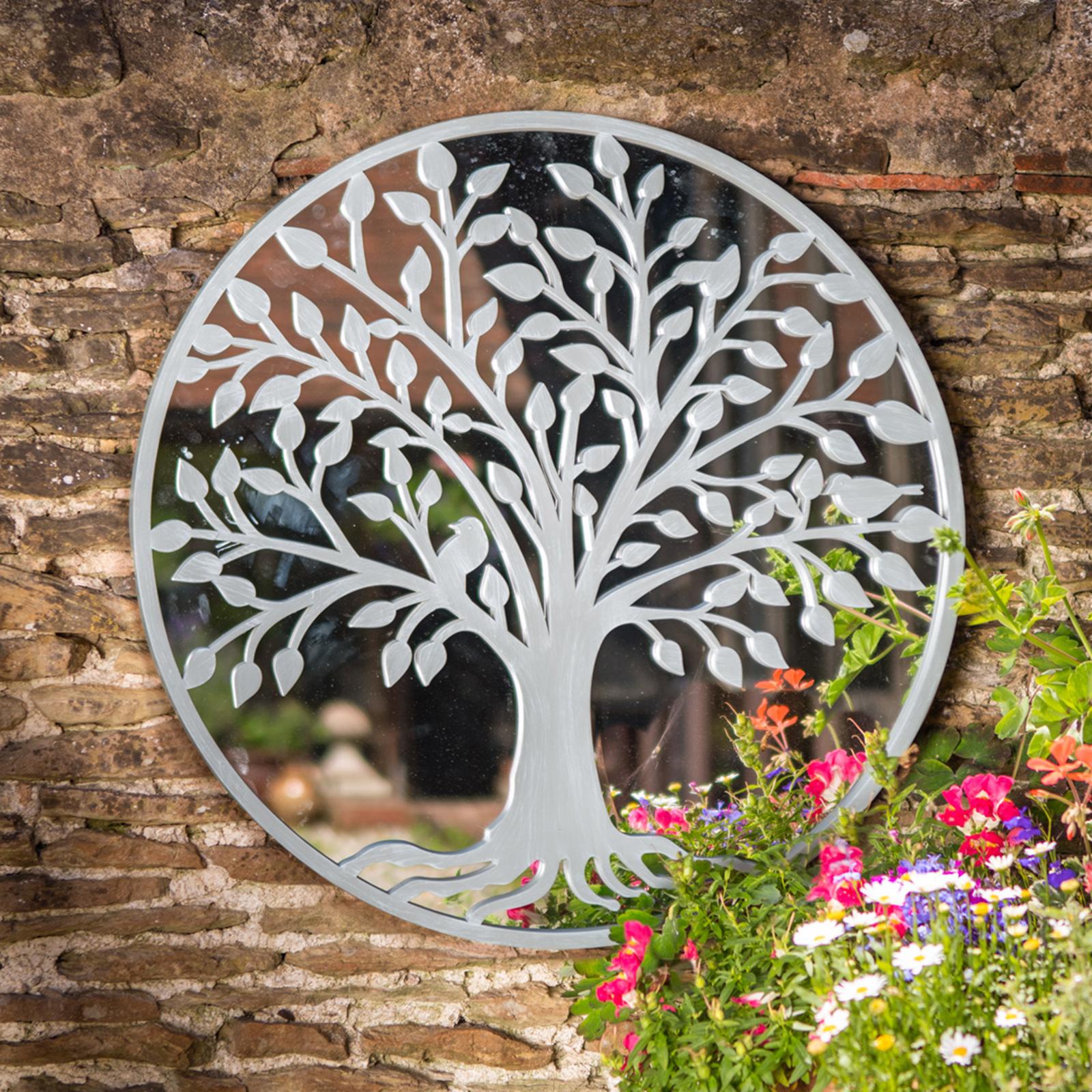 Tree of Life Mirror - Grey - BrandAlley