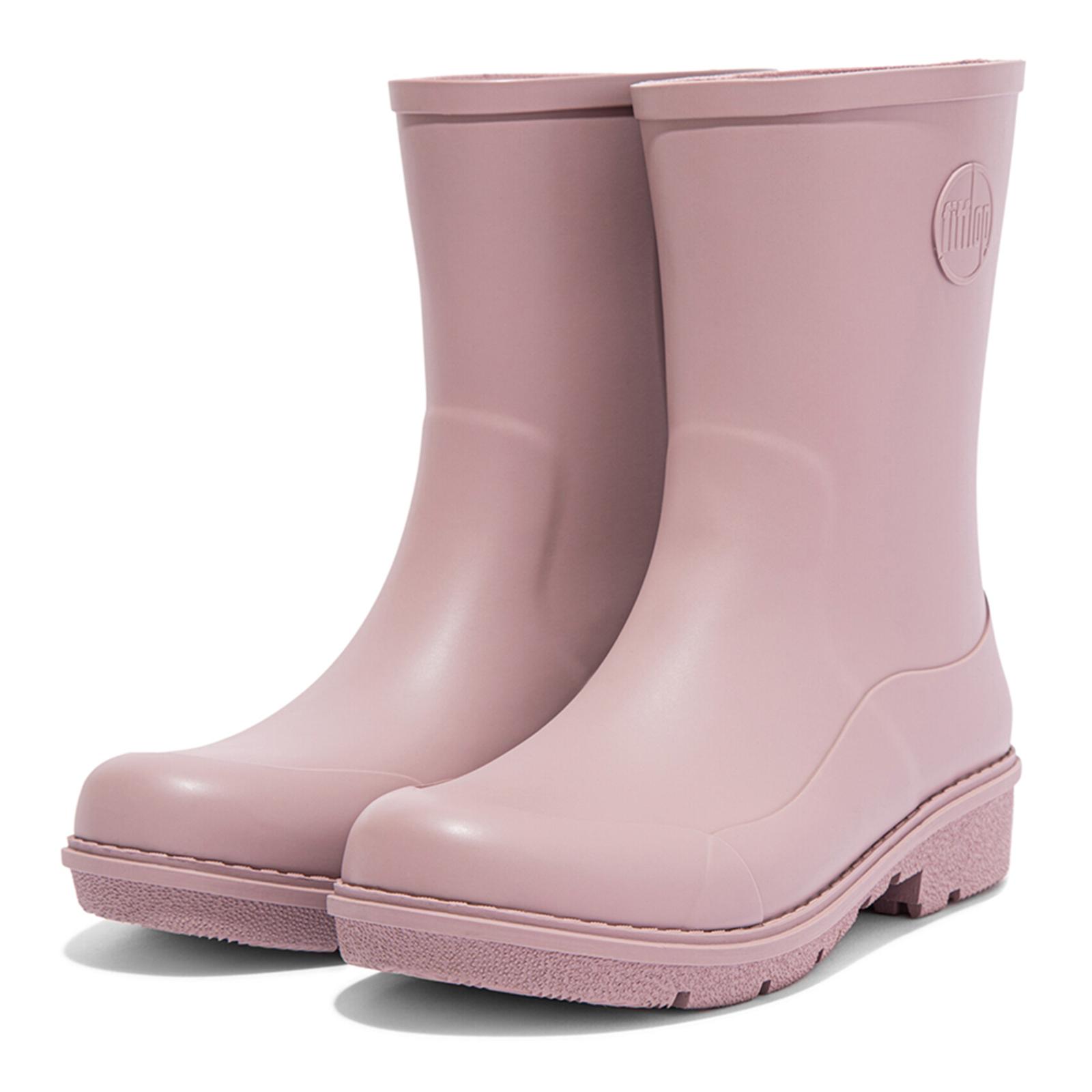 Pink Sky Wonderwelly Short Wellington Boots - BrandAlley