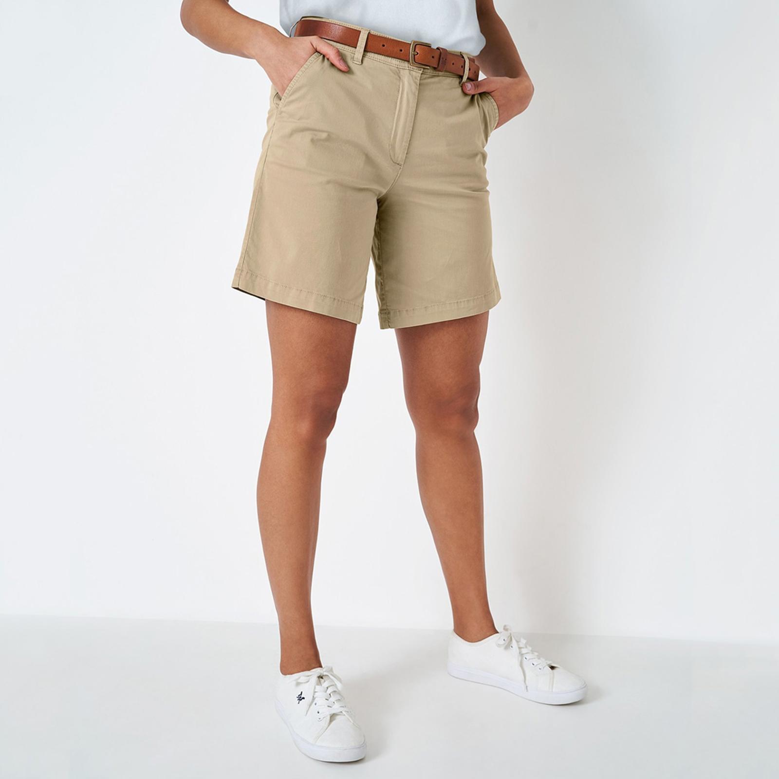 Beige Linen Shorts - BrandAlley