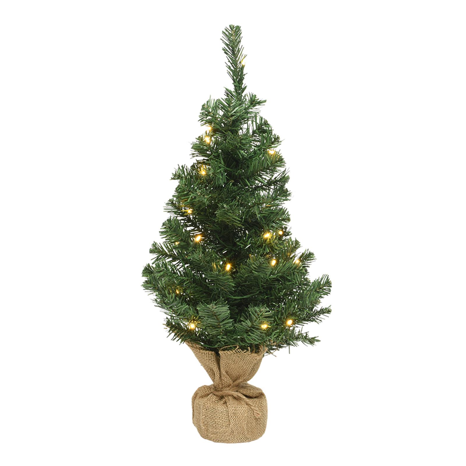 Imperial Light Up Indoor Mini Tree 60cm, Green - BrandAlley