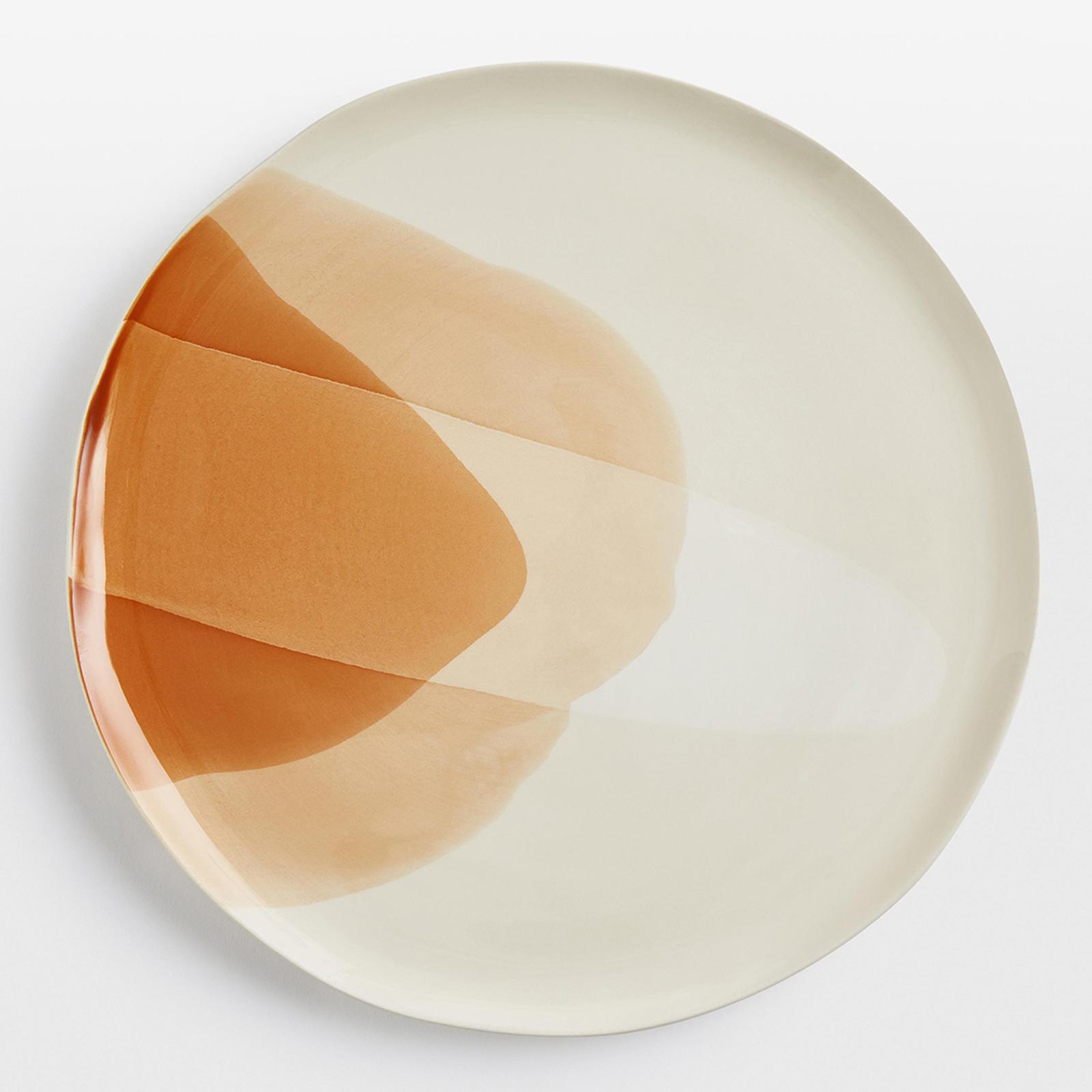 Set of 4 Rust Delano Dinner Plates - BrandAlley