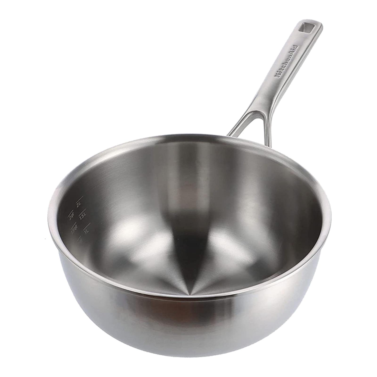Stainless Steel Multi-Ply 3.7L Chefs Pan, 24cm - BrandAlley