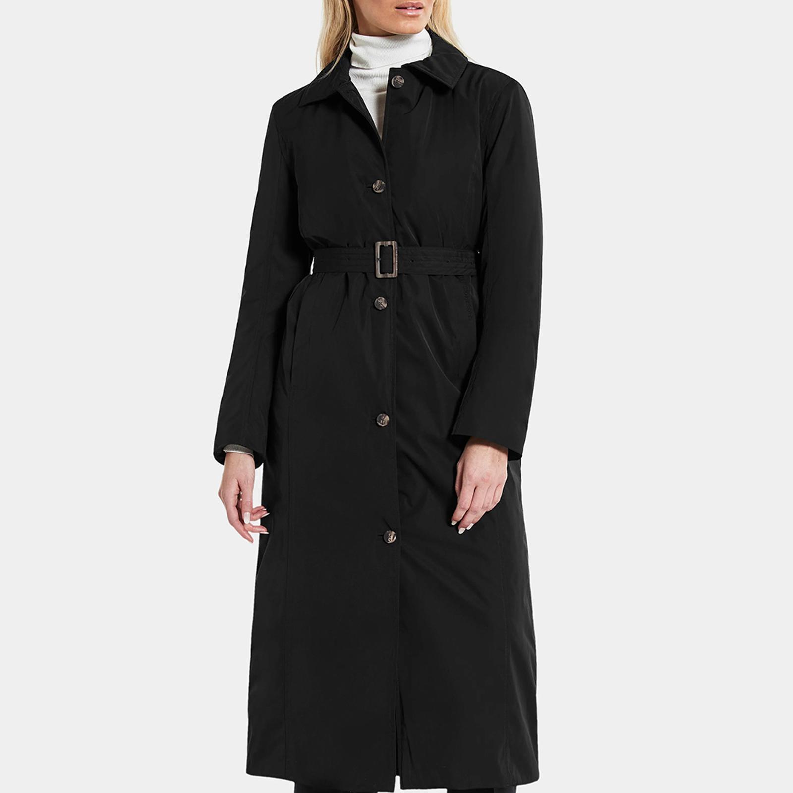 Black Engla Waterproof Coat - BrandAlley