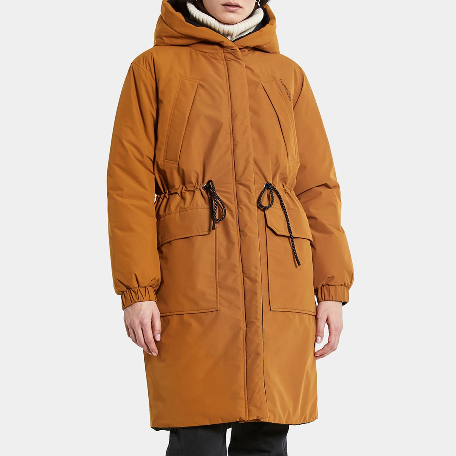 Black/Orange Anna Reversible Parka - BrandAlley