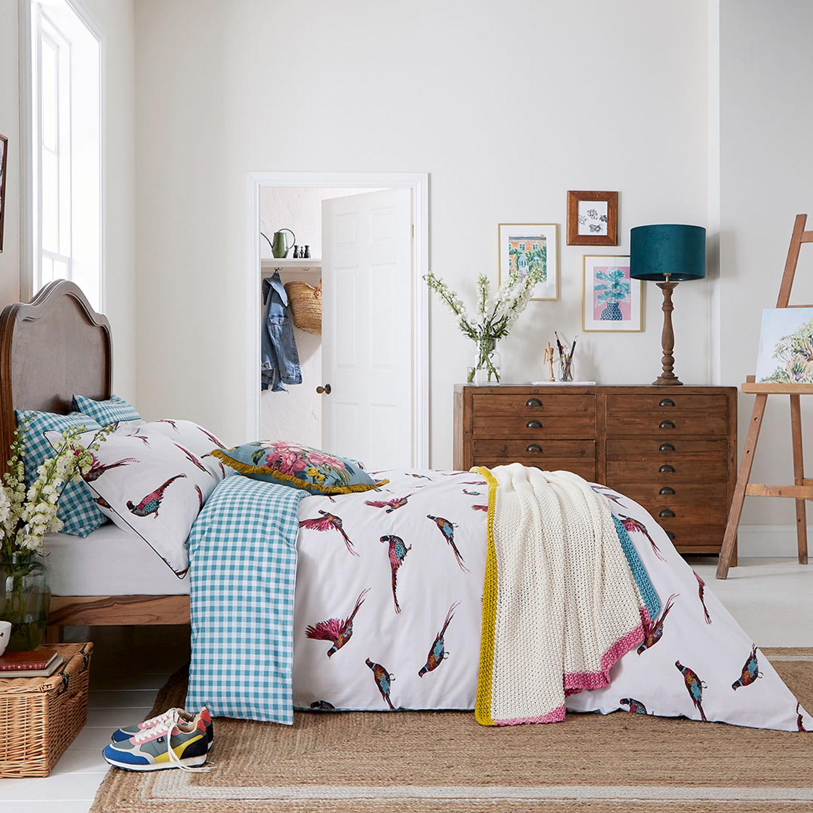 Patterdale Pheasants Superking Duvet Cover Set, Multi - BrandAlley