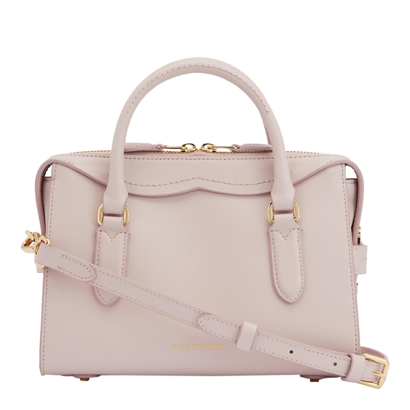 Blush Leather Small Dylan Handbag - BrandAlley