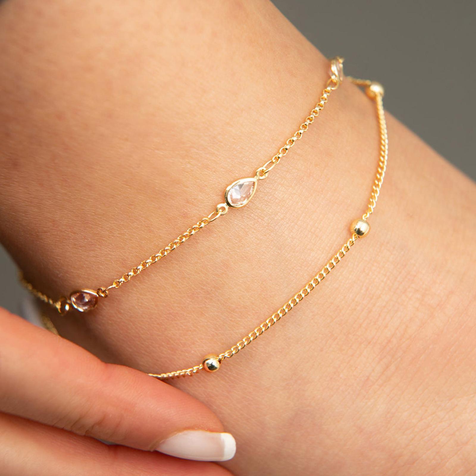 Gold Metal Anklet - BrandAlley