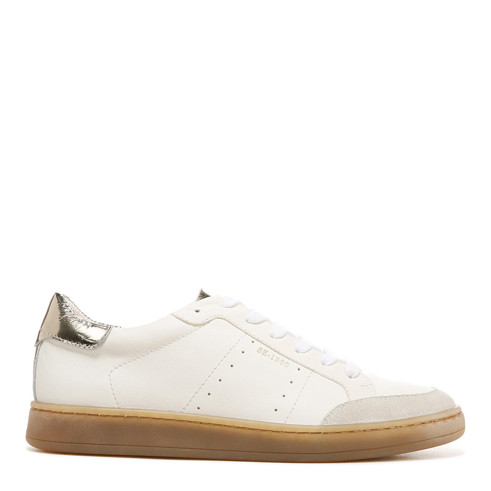 White/Silver Trainers - BrandAlley