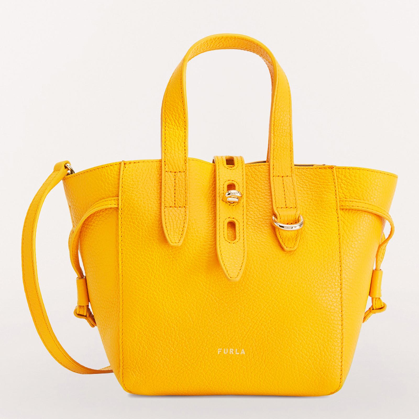 Yellow Net Mini Tote - BrandAlley