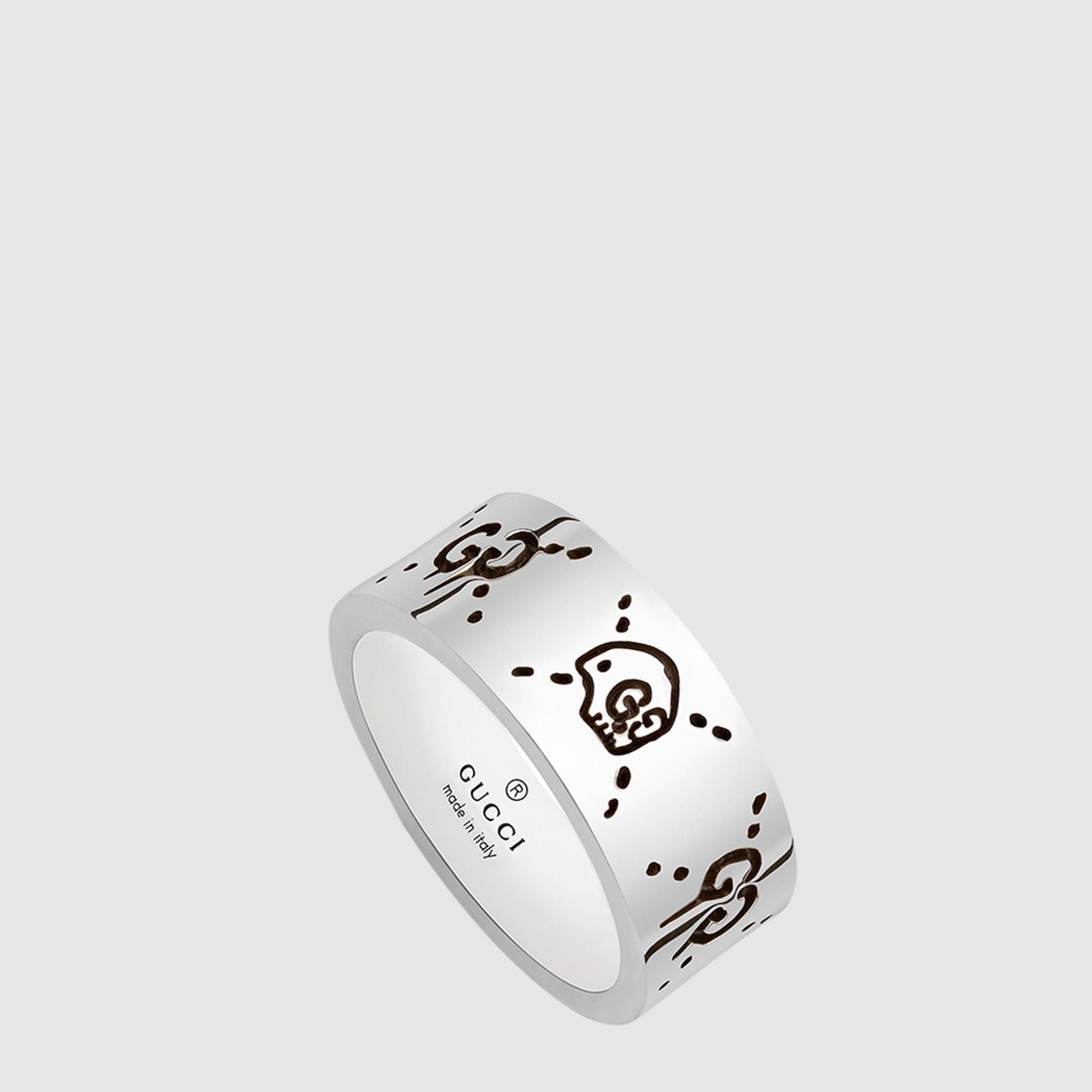 Gucci Ghost Ring in 925 Sterling Silver - BrandAlley