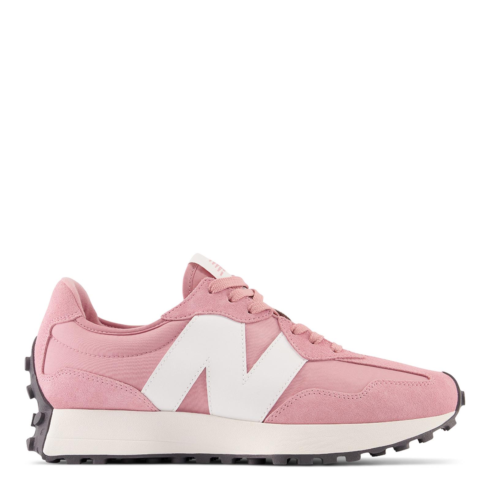 Women's Pink 327 Lifestyle Trainers - BrandAlley