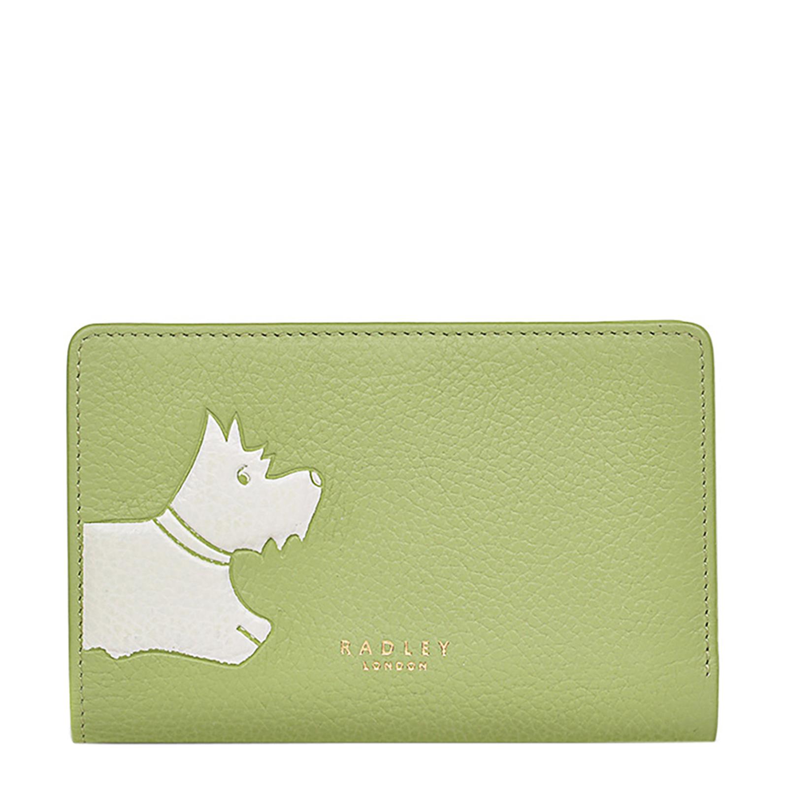 Medium Green Radley Stamp Medium Bifold Purse - BrandAlley