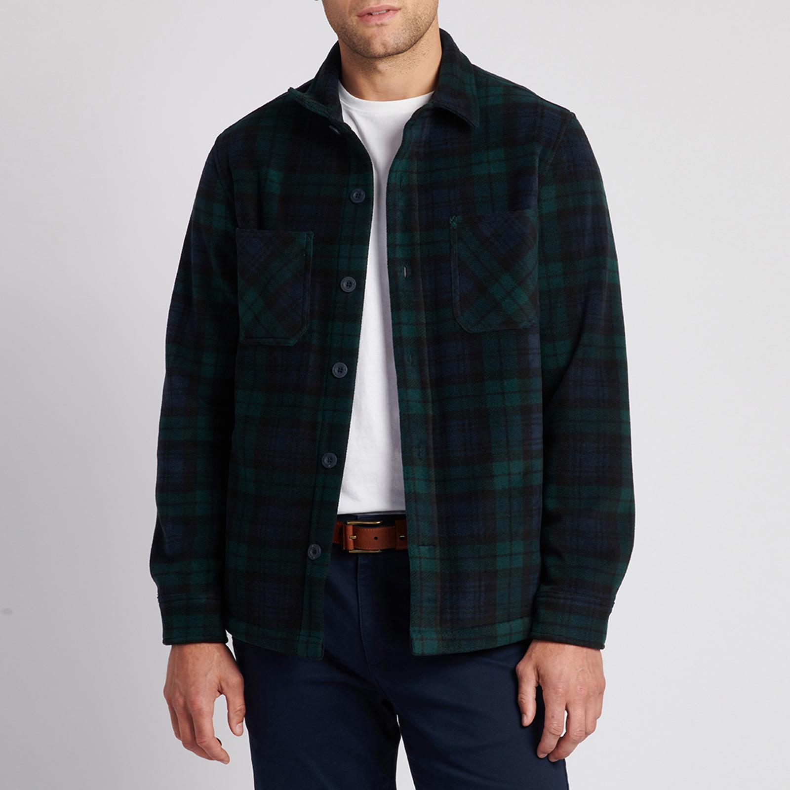 Dark Green Check Shirt - BrandAlley