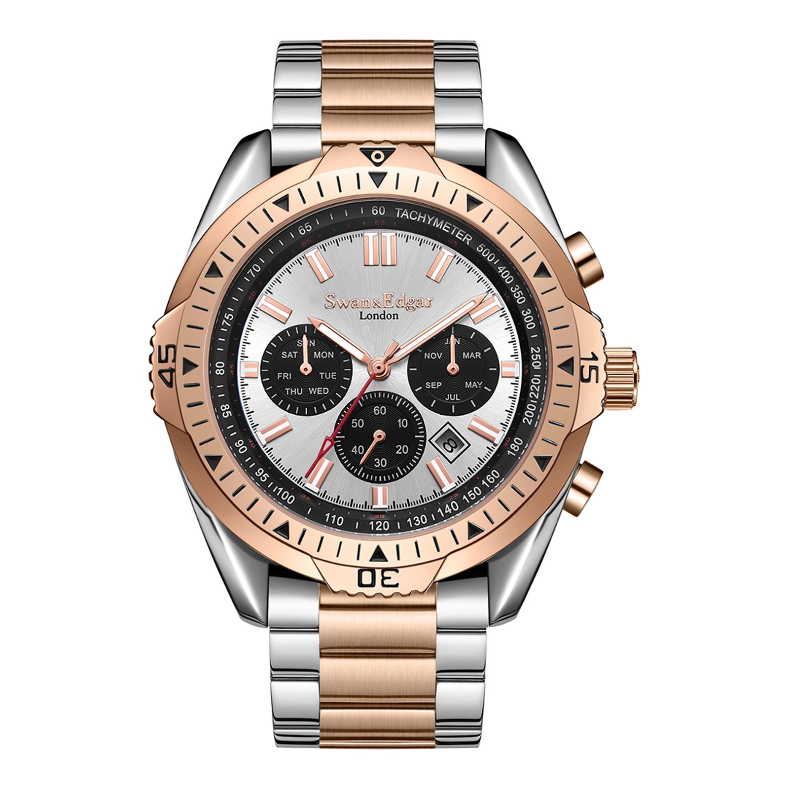 Men's Limited Edition Swan & Edgar Gold Watch - BrandAlley