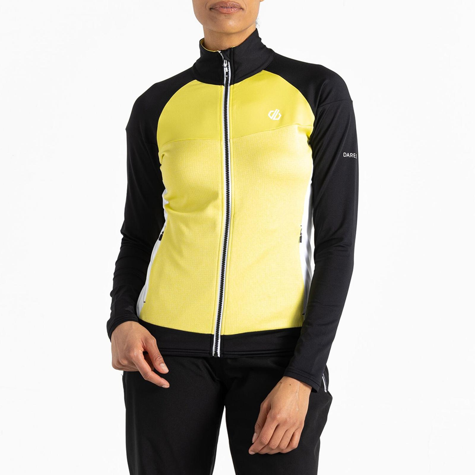 Yellow/Black Elation II Core Stretch Midlayer - BrandAlley