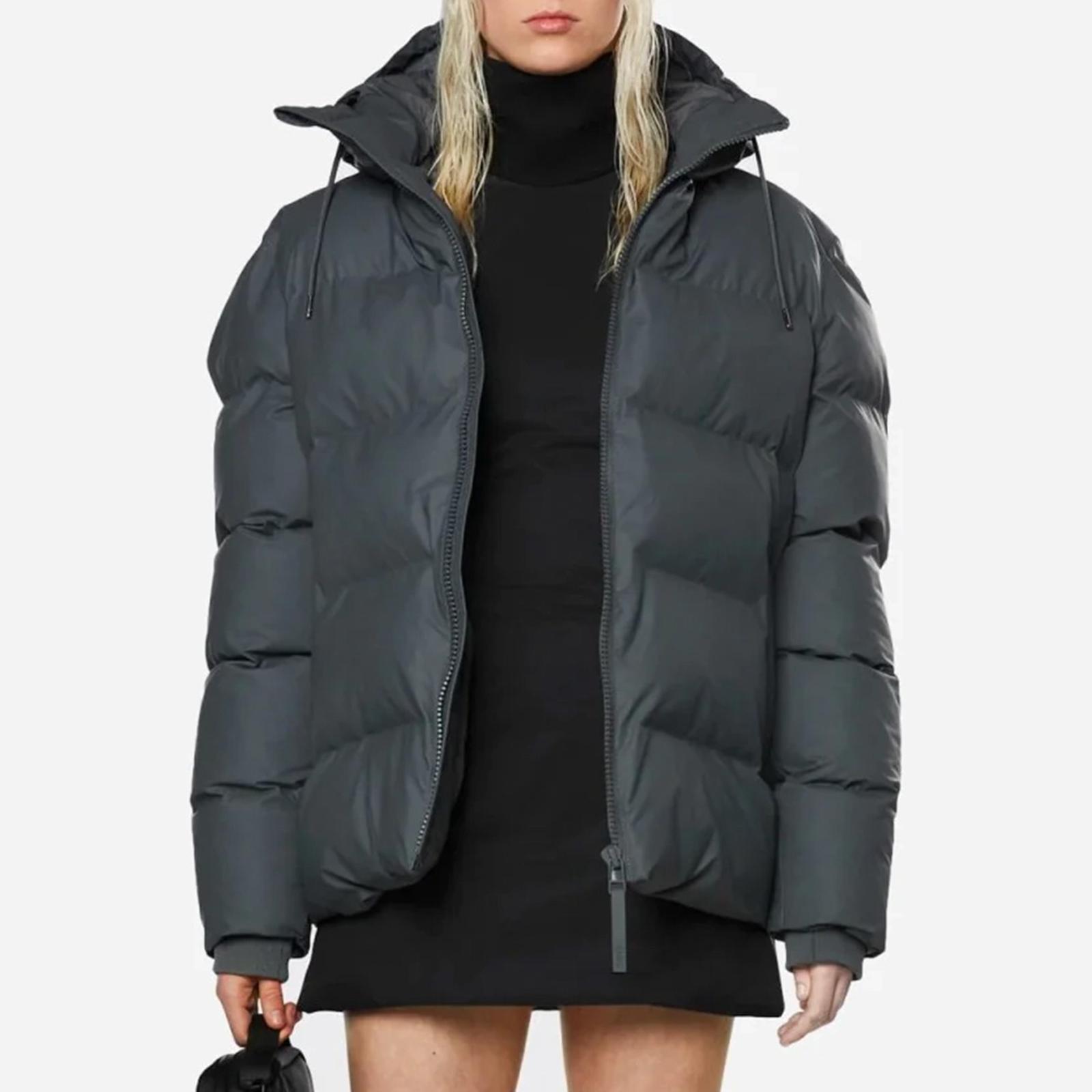 Slate Unisex Waterproof Puffer Jacket - BrandAlley