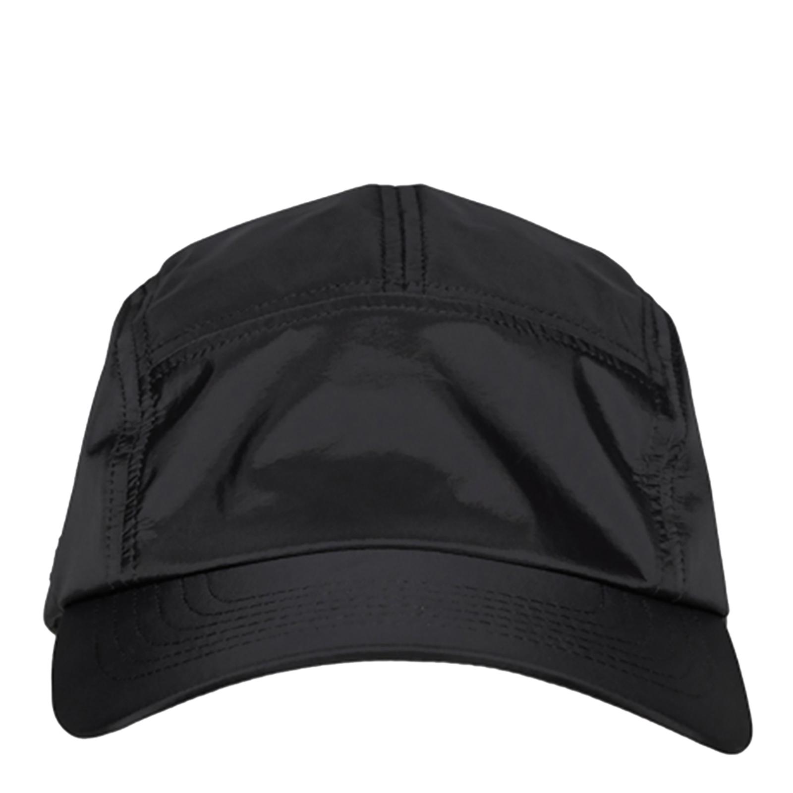Black Unisex Waterproof 5 Panel Cap - BrandAlley