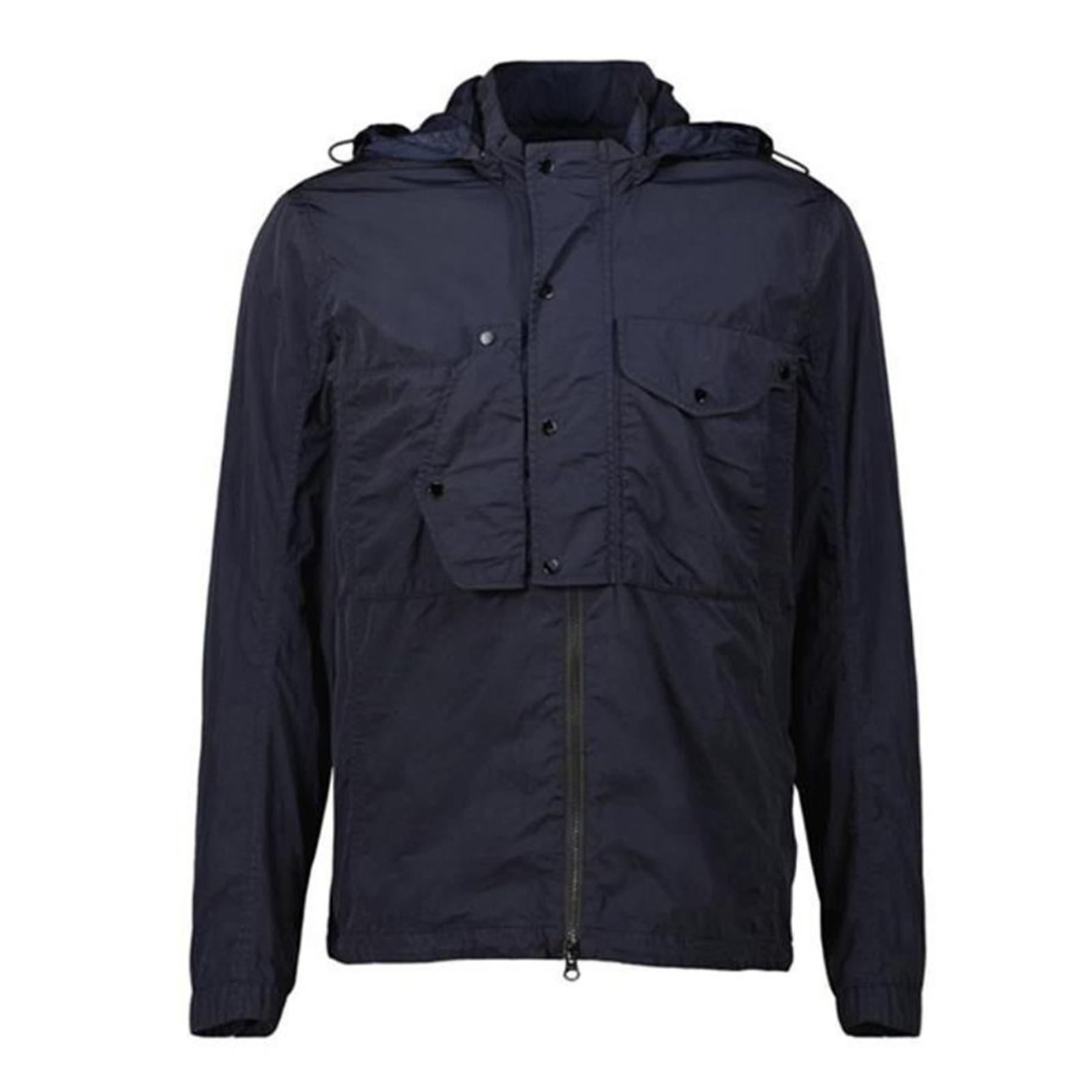 Navy Chrome-R Goggle Shell Jacket - BrandAlley