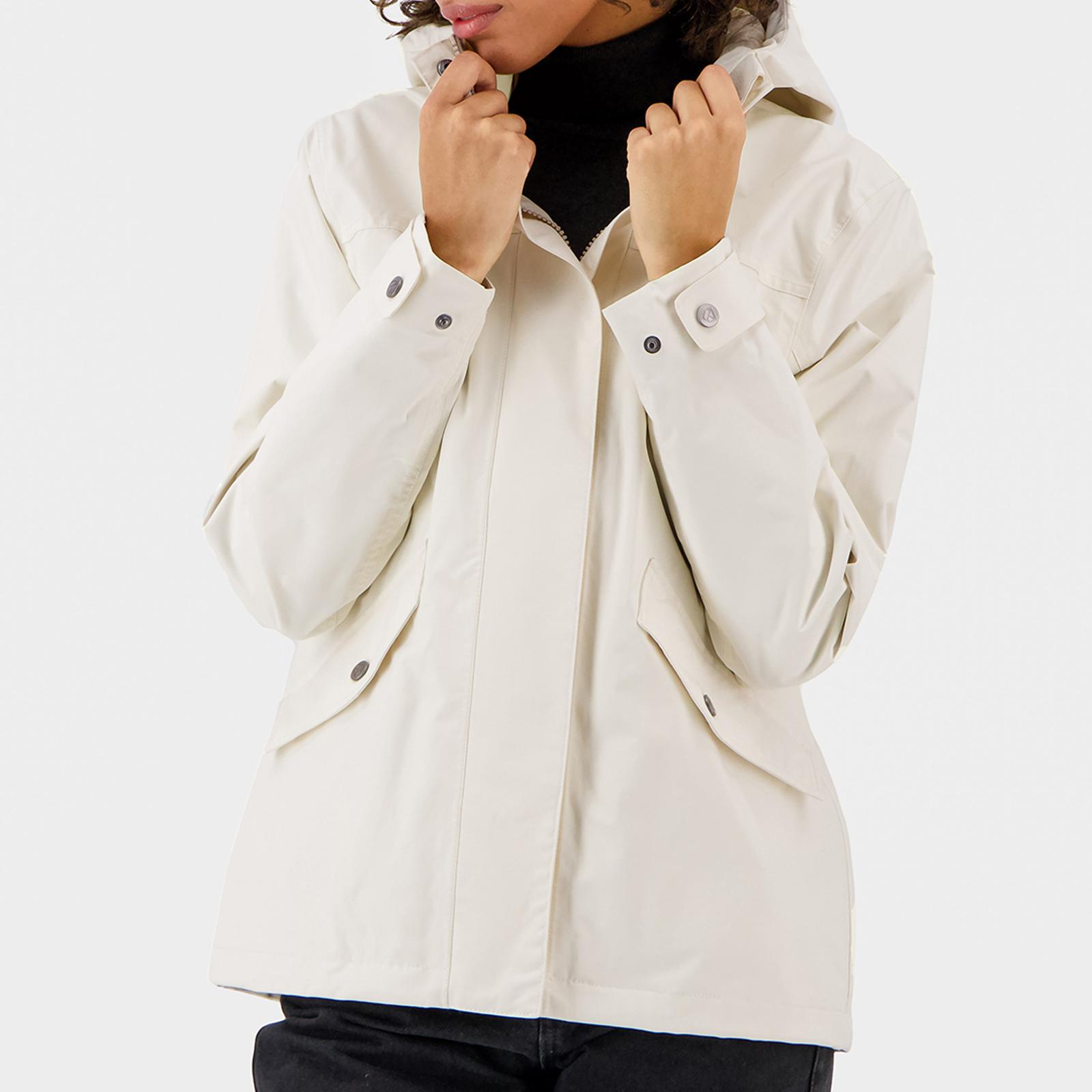 Cream Sofia Waterproof Jacket - BrandAlley