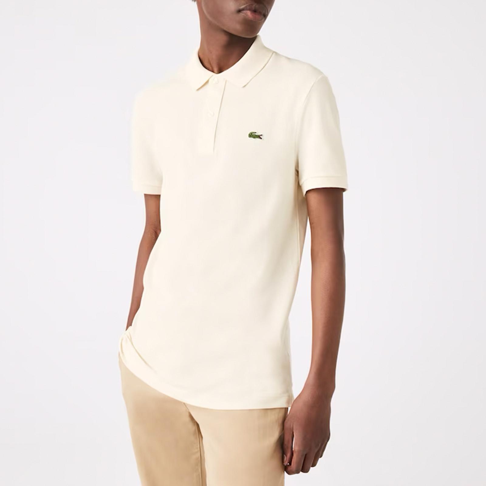 Cream Cotton Polo Shirt - BrandAlley
