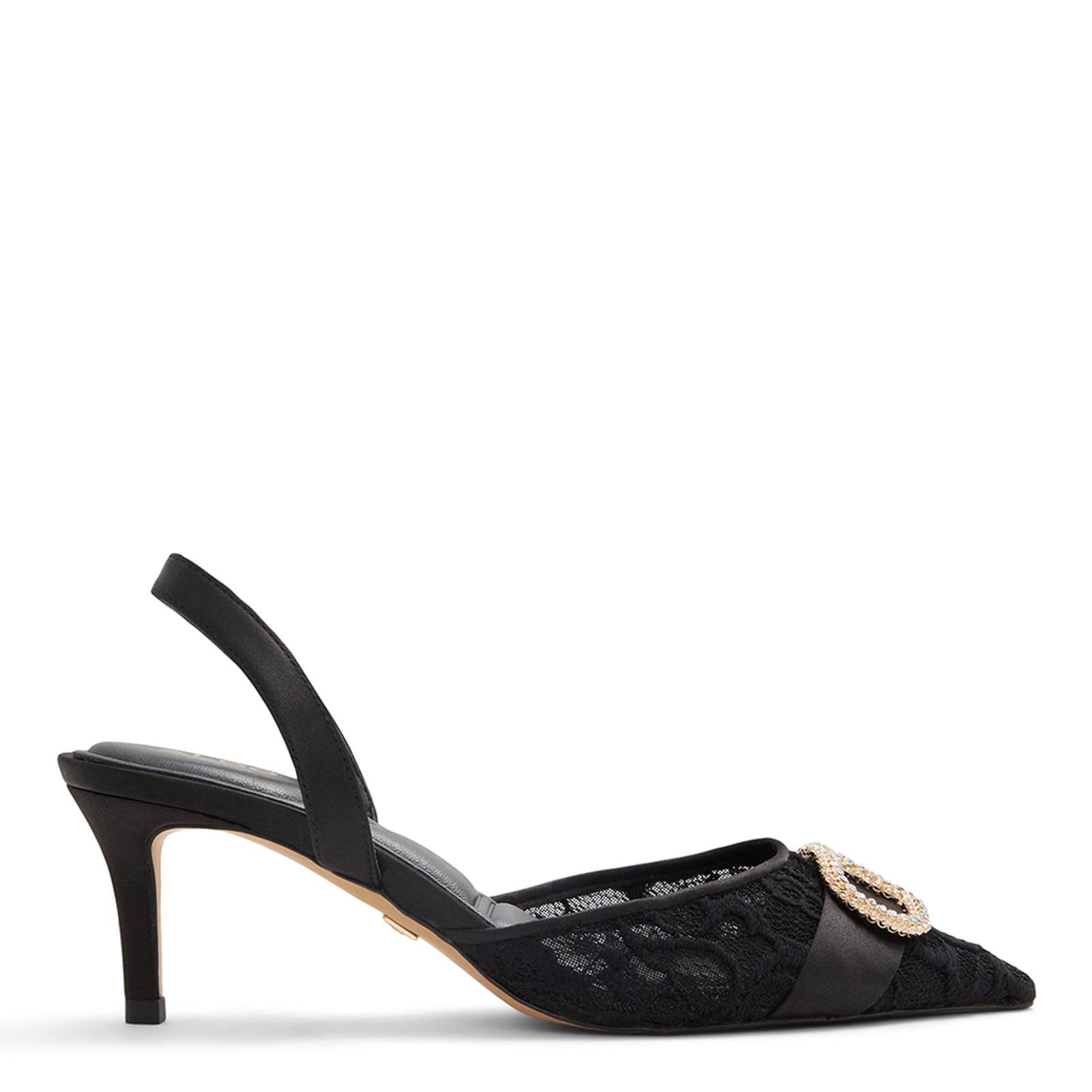 Black Decora Heeled Shoes - BrandAlley