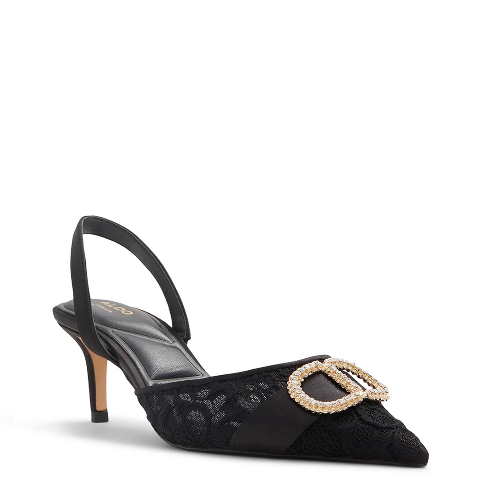 Black Decora Heeled Shoes - BrandAlley