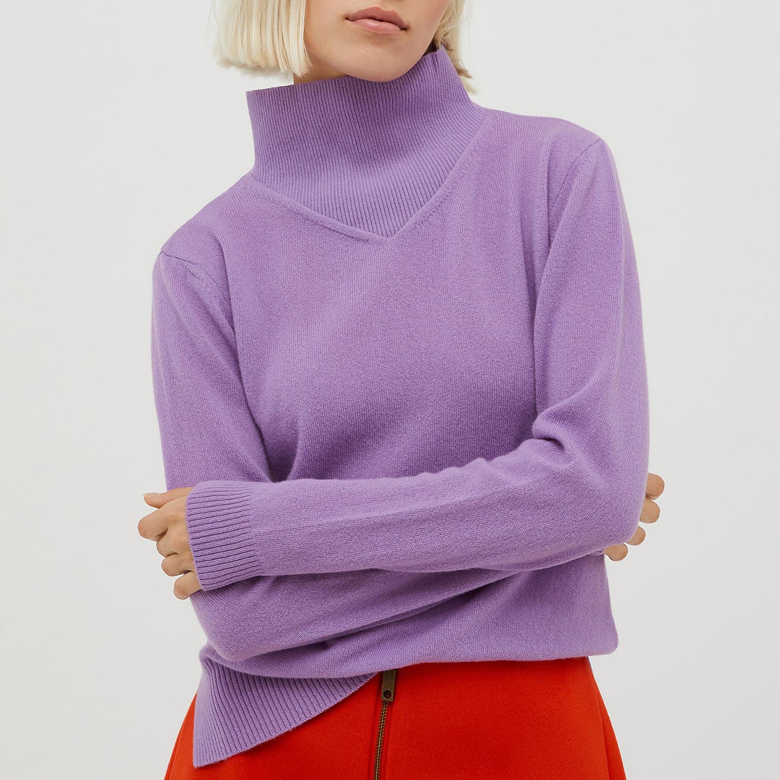 Lilac Wool Jumper - BrandAlley