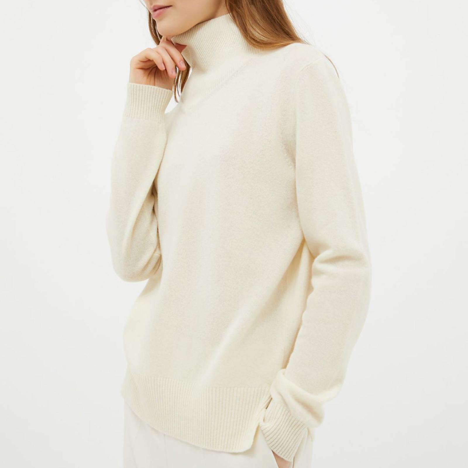 White Wool Jumper - BrandAlley