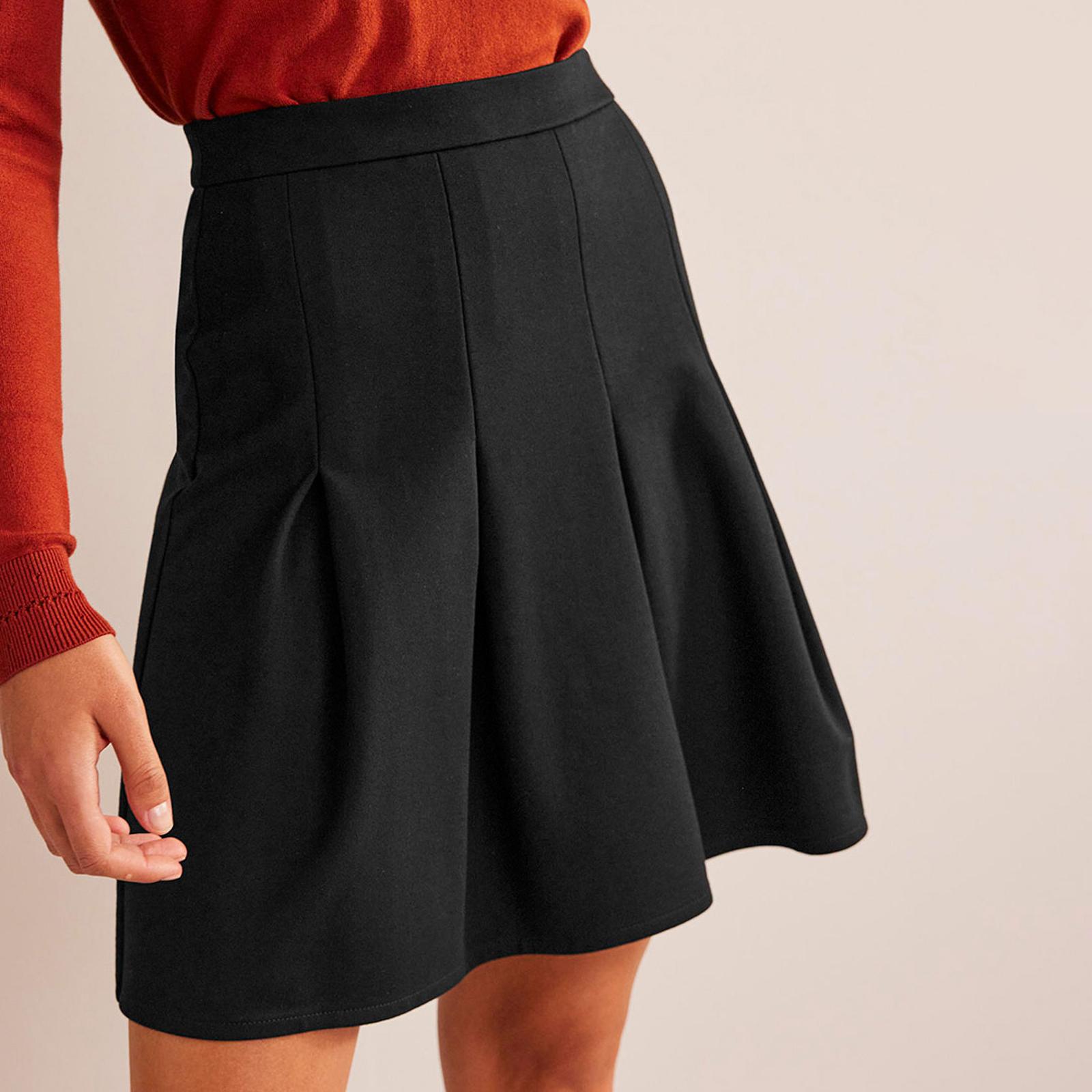 Black Flippy Mini Skirt - BrandAlley